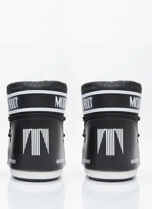 Moon Boot Icon Low Nylon Boots - Black