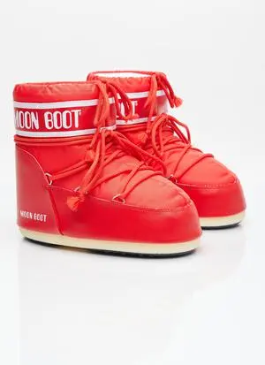 Moon Boot Icon Low Snow Boots - Red