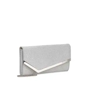 JIMMY CHOO Grey Clutch Bags