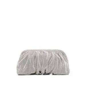 Benedetta Bruzziches Crystal Embellished Clutch - Silver