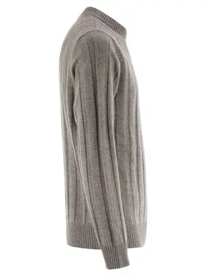 Peserico Wool And Cashmere Ribbed Jumper
