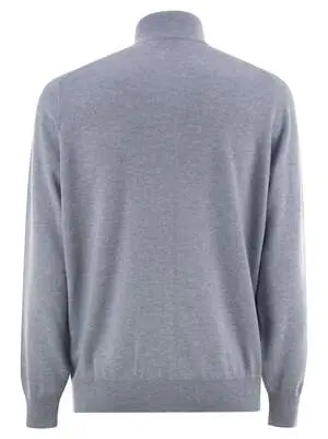 Brunello Cucinelli Cashmere Cardigan - Blue