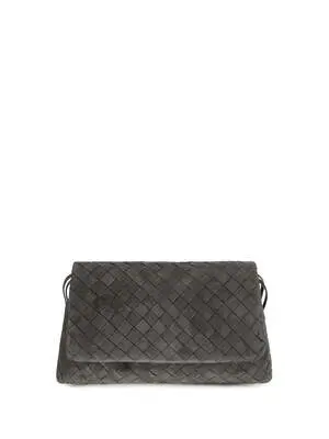 Bottega Veneta Giorno Shoulder Bag - Gray