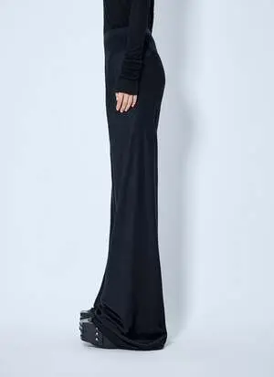 Rick Owens Bias Wide-leg Pants - Black