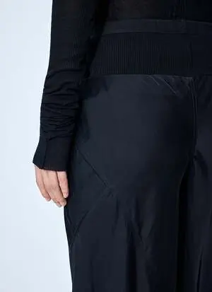 Rick Owens Bias Wide-leg Pants - Black