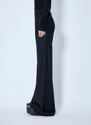 Rick Owens Bias Wide-leg Pants - Black