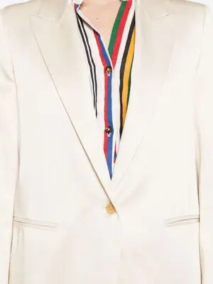 FORTE_FORTE Single-breasted Blazer Jacket
