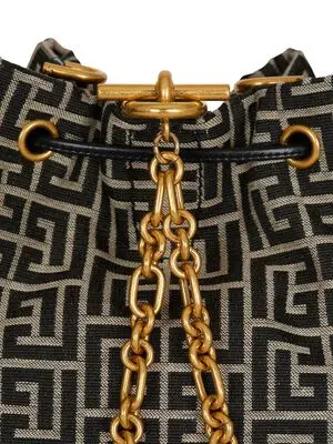 Balmain Sync Monogram Backpack