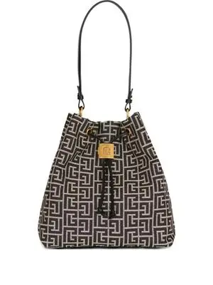 Balmain Sync Monogram Backpack - Multicolor
