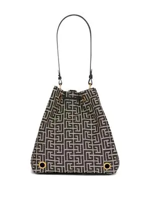 Balmain Sync Monogram Backpack - Multicolor