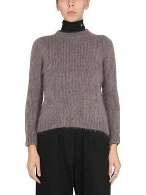 Raf Simons Mohair Crewneck Sweater - Multicolor