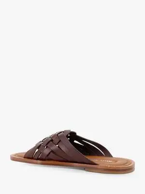 Miu Miu Leather Sandals - Multicolor