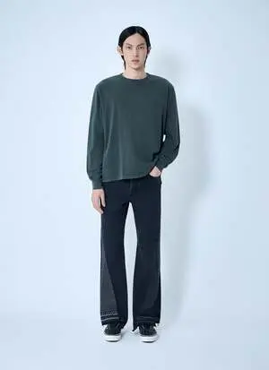 GALLERY DEPT. Twisted Wide Leg Jeans