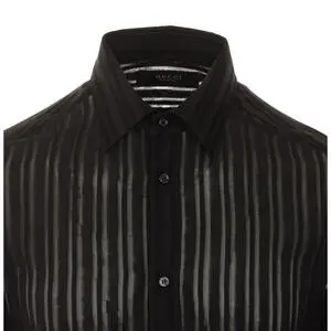 Gucci Striped Silk Gauze Shirt