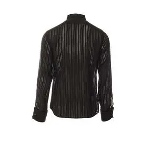 Gucci Striped Silk Gauze Shirt