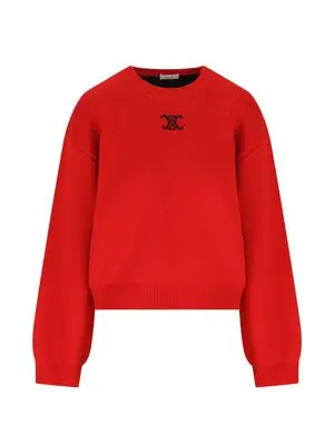 Celine Triomphe Cashemre Sweater - Multicolor