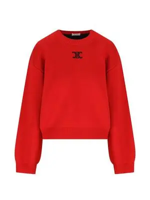 Celine Triomphe Cashmere Sweater - Multicolor