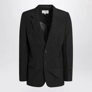 MAISON MARGIELA Wool-blend Jacket - Black