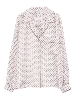 Max Mara MAX MARA Silk Printed Shirt Multicolor