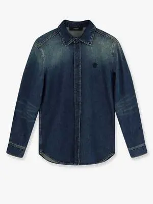 Gucci Certified Washed Cotton Denim Shirt - Blue