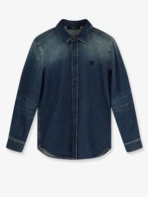 Gucci Certified Washed Cotton Denim Shirt - Blue