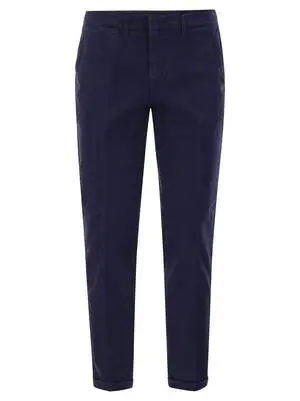 FAY Slim 5-pocket Trousers - Blue