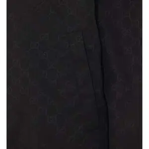 Gucci Lightweight Silk Faille Reversible Zipper Jacket