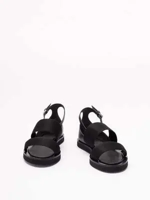 Max Mara Leather Flat Sandals - Multicolor