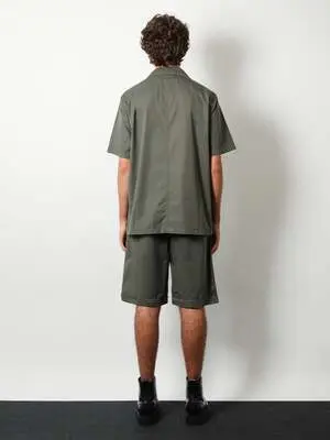 Dolce & Gabbana Cotton Shirt With Logo Patch