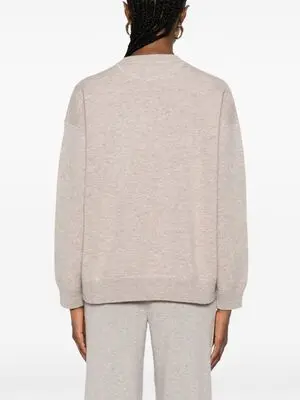 Max Mara Logo Crewneck Sweater - Multicolor