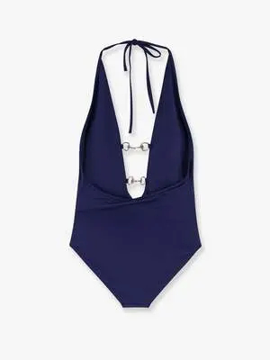 Gucci Horsebit Detail One-piece Swimsuit - Multicolor