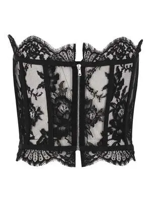 Dolce & Gabbana Chantilly Lace Bustier