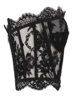 Dolce & Gabbana Chantilly Lace Bustier