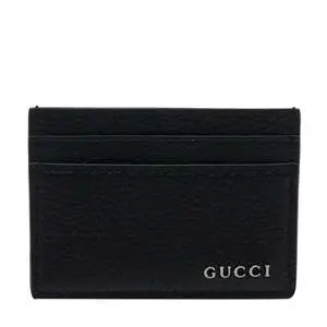 Gucci Logo Cards Holder - Black