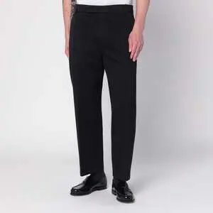 Thom Browne Cotton Trousers - Black