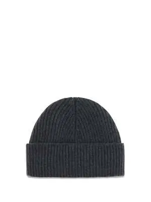 AMI Paris Quota De Coeur Wool Beanie
