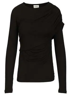 Isabel Marant Étoile Marant Dressi Jersey Top - Black
