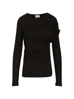 Isabel Marant Étoile Marant Dressi Jersey Top - Black