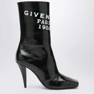 Givenchy Sliced Square Tape Ankle Boots - Black