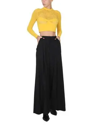 AMBUSH Cropped Perforated Top
