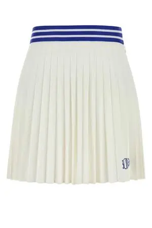BODE Piquet Court Mini Skirt - White