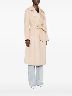 Max Mara Wool Long Coat - Multicolor