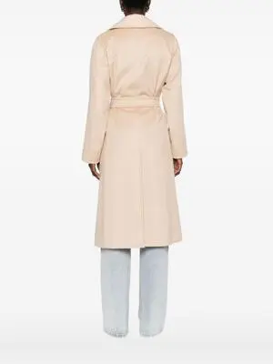Max Mara Wool Long Coat - Multicolor