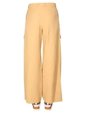Stella McCartney Wide Leg Cargo Pants