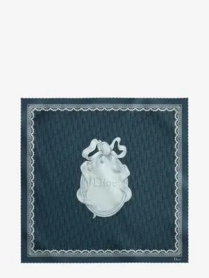 Dior Medaillon 70 Squared Silk Foulard - Multicolor