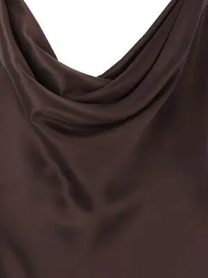 TOM FORD Long Silk Evening Dress - Brown