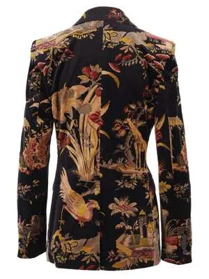 Etro Double-breasted Jacket - Multicolor