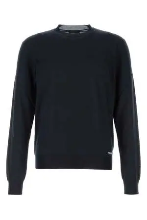 Prada Silk Sweater - Blue