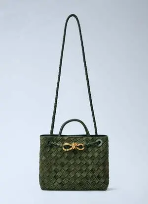 Bottega Veneta Small Andiamo Handbag - Green