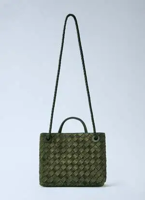 Bottega Veneta Small Andiamo Handbag - Green